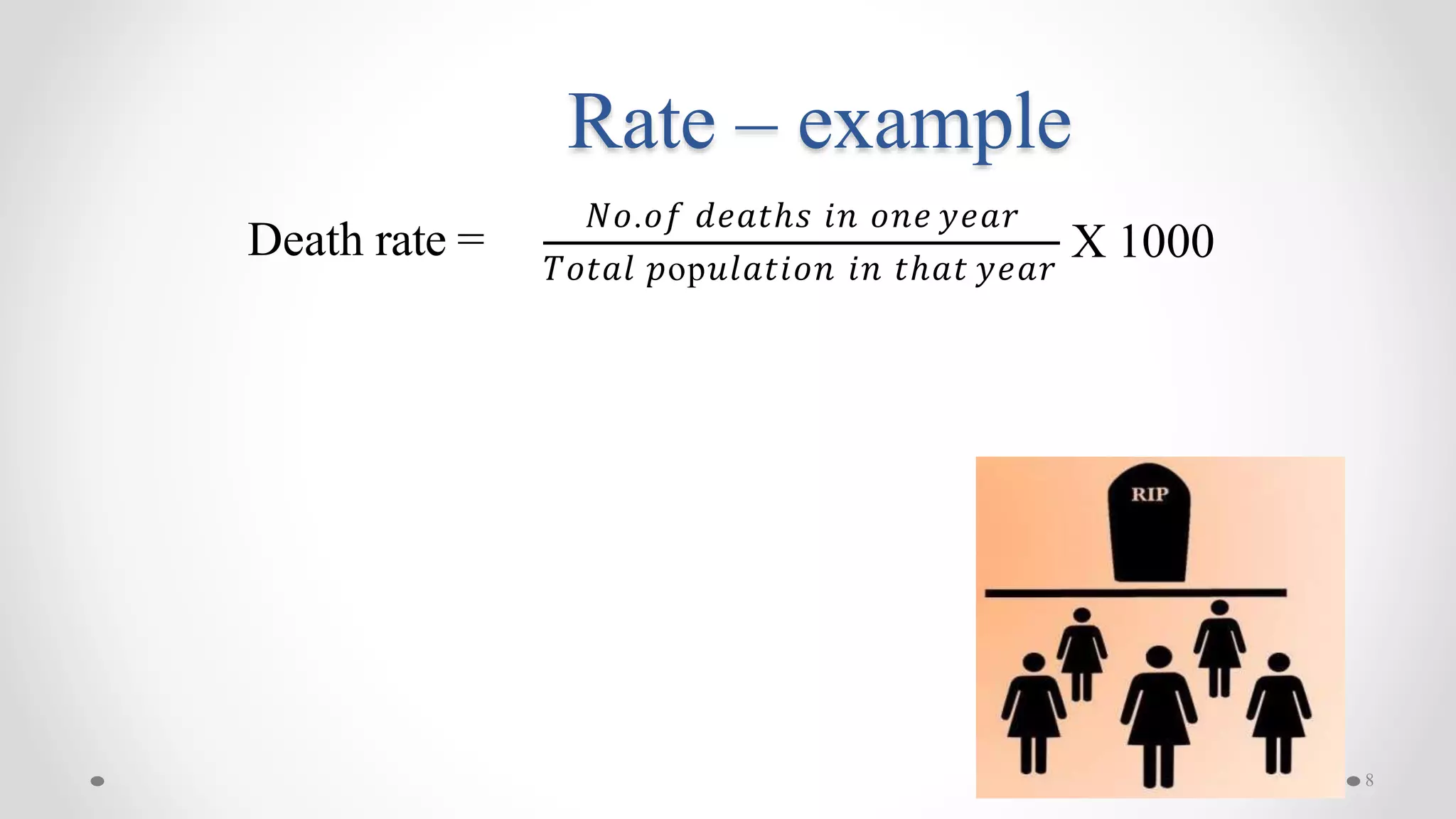 Basic measurements in epidemiology | PPTX
