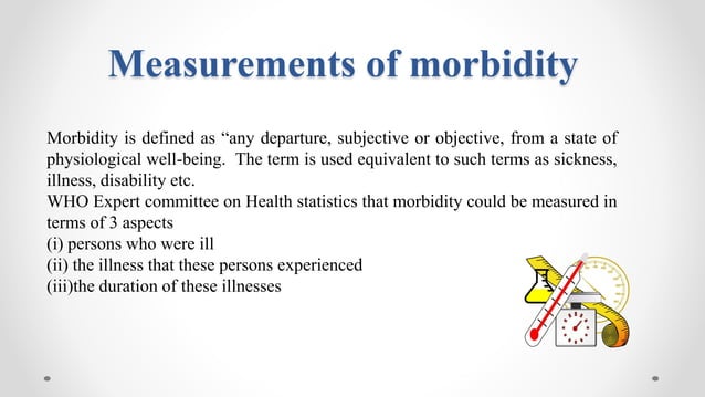 Basic measurements in epidemiology | PPTX