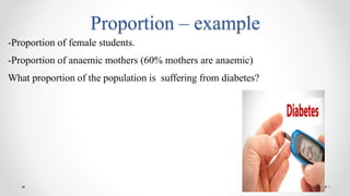 Basic measurements in epidemiology | PPTX