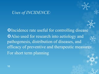 BASIC MEASUREMENTS IN EPIDEMIOLOGY presentation | PPT