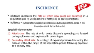 Basic Measurements used in Epidemiology.pptx
