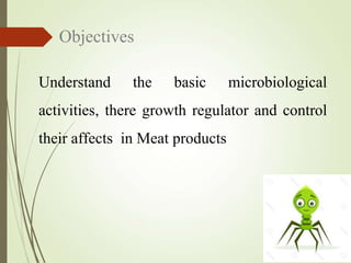 Basic meat microbiology | PPSX