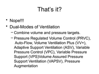 Basic Mecahnical Ventilation- Critical Concepts- pulmonary.pptx