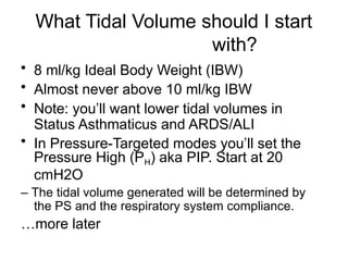 Basic Mecahnical Ventilation- Critical Concepts- pulmonary.pptx