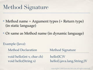 Basic Mechanism of OOPL | PPT