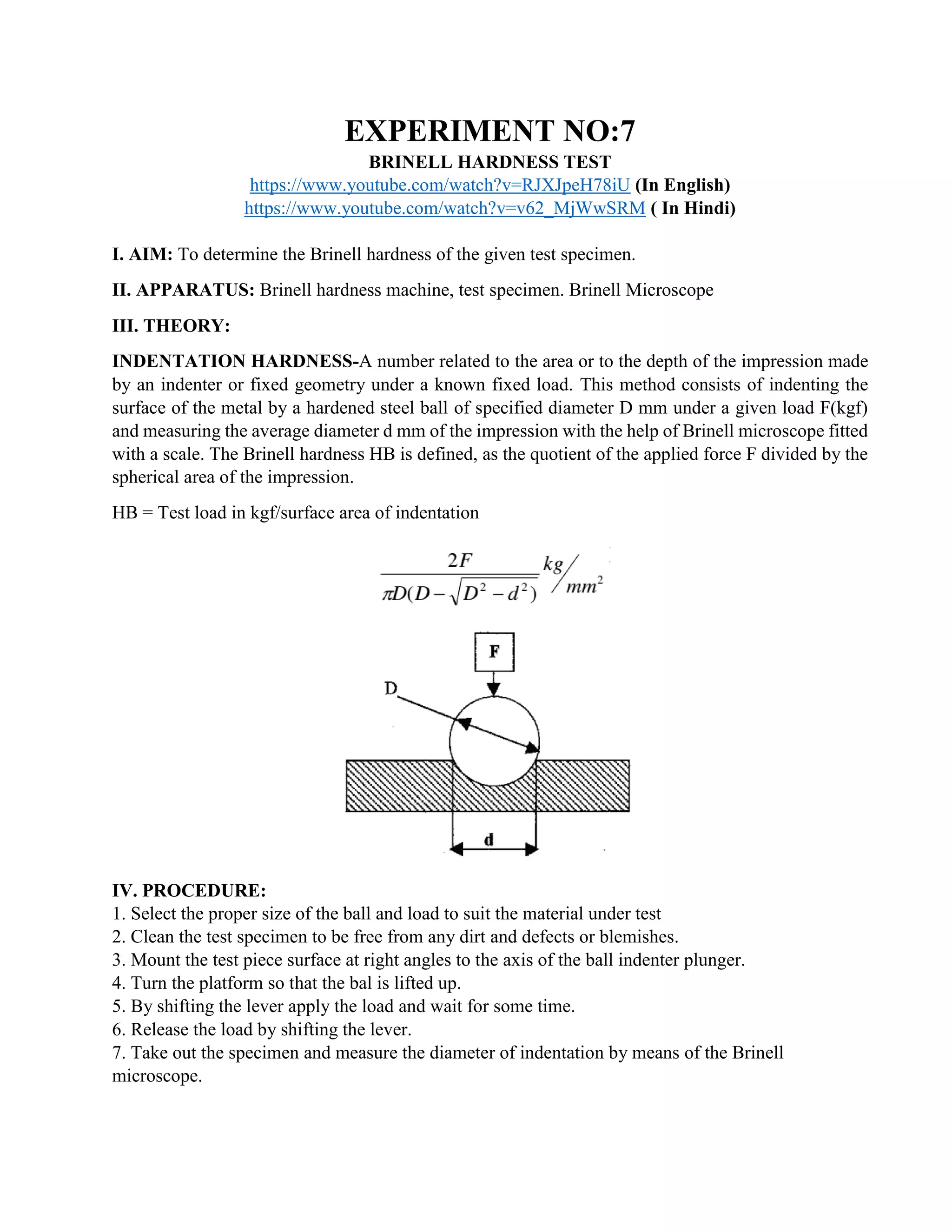 Basic mechanical engineering lab manual (bmep 101-102) by varun pratap singh | PDF