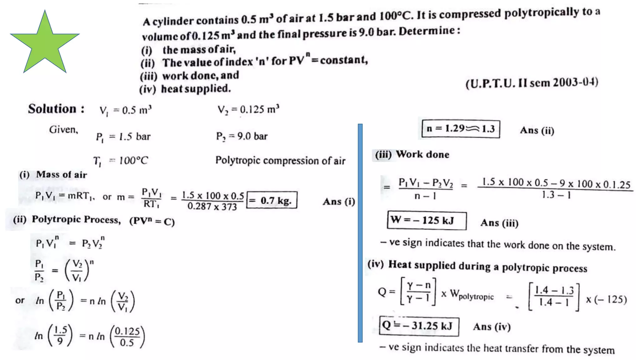 Basic mechanical engineering (BMET-101/102) unit 2 numerical by Varun Pratap Singh | PPTX