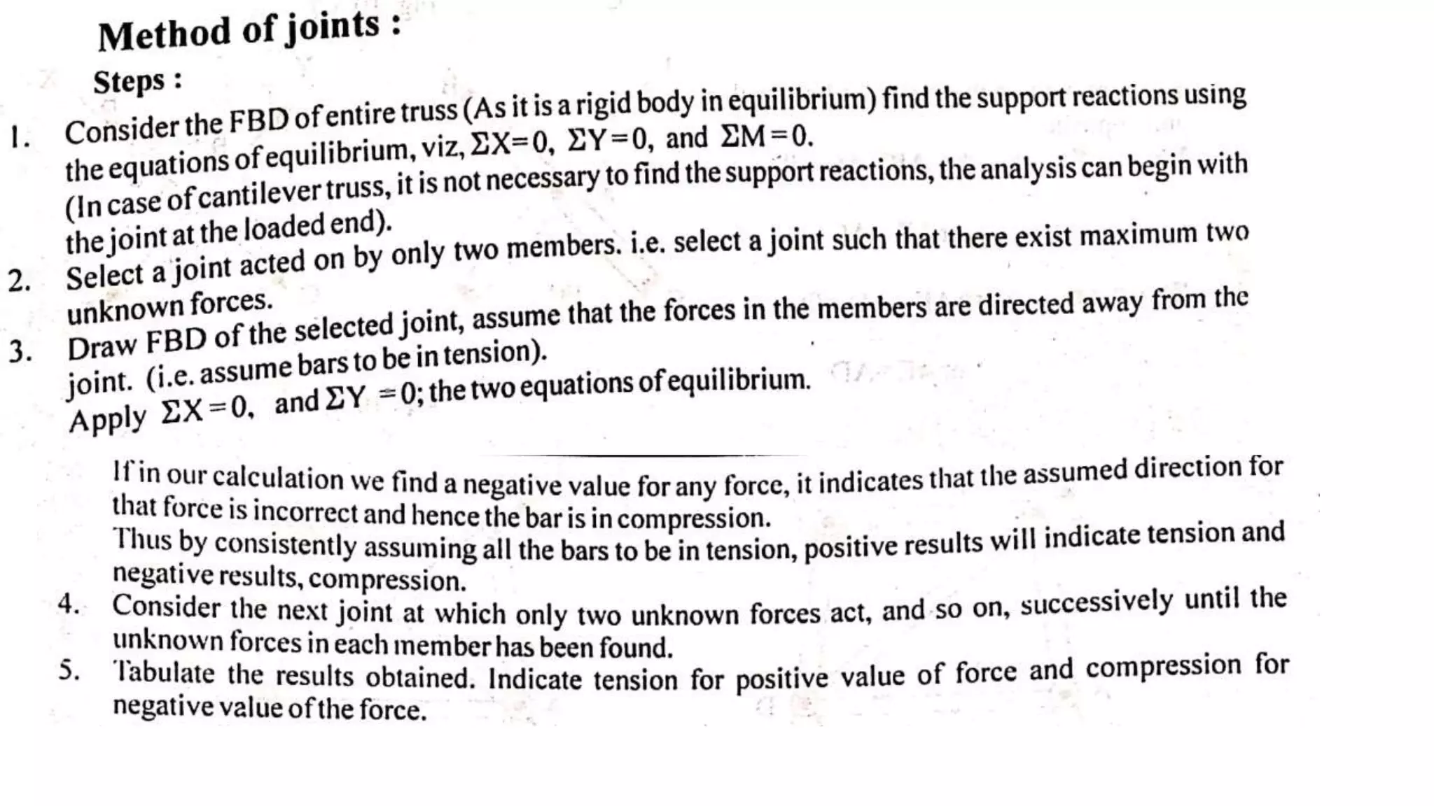 Basic mechanical engineering (BMET-101/102) unit 4- part 3 (truss) by varun pratap singh | PPTX
