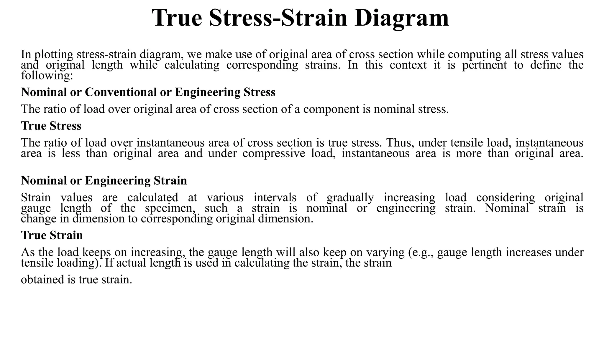 Basic mechanical engineering (BMET-101/102) unit 5 part-1 simple stress ...