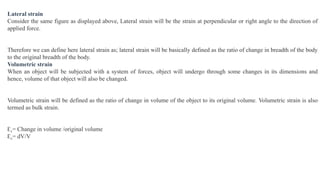 Basic mechanical engineering (BMET-101/102) unit 5 part-1 simple stress ...