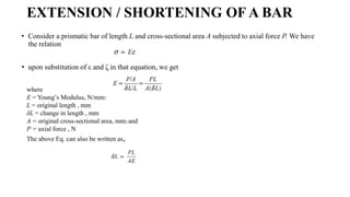 Basic mechanical engineering (BMET-101/102) unit 5 part-1 simple stress ...