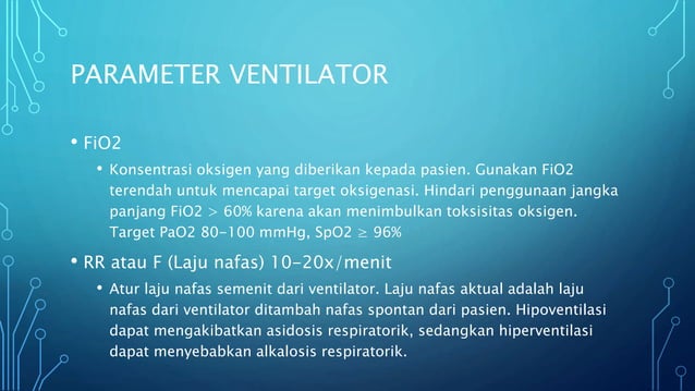 Basic mechanical ventilator for nurse and Medical doctor | PPTX