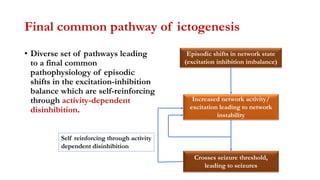 Basic mechanism of epilepsy | PPTX