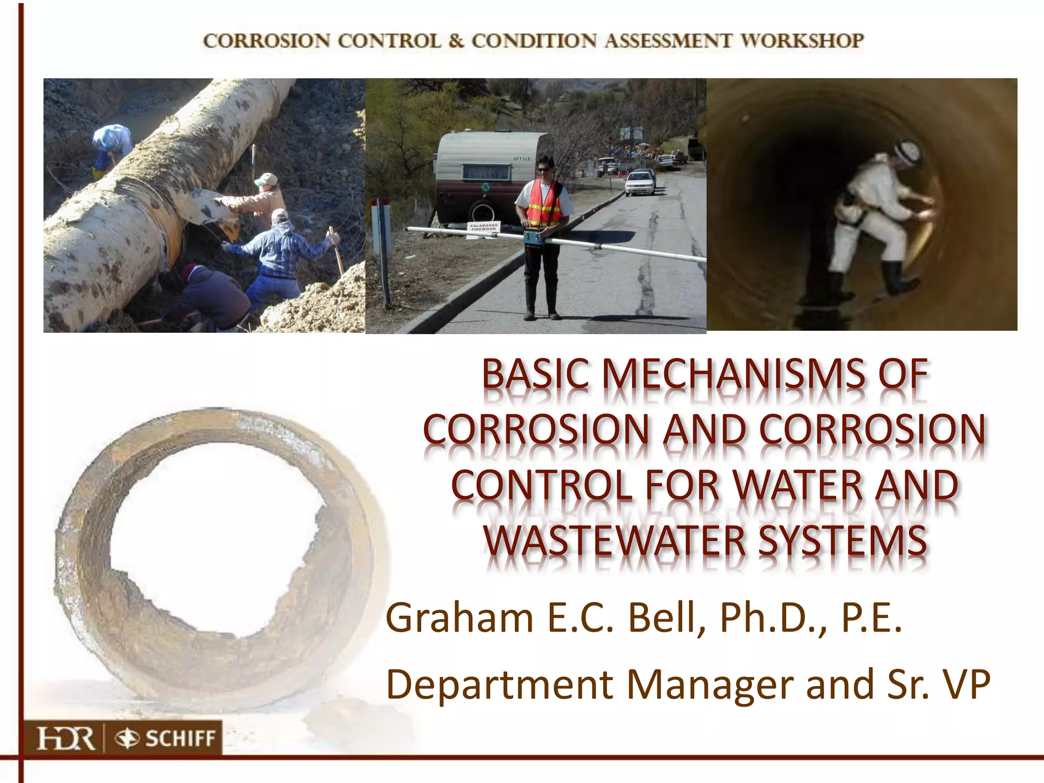 Basic Mechanisms of Corrosion and Corrosion Control for Water and ...
