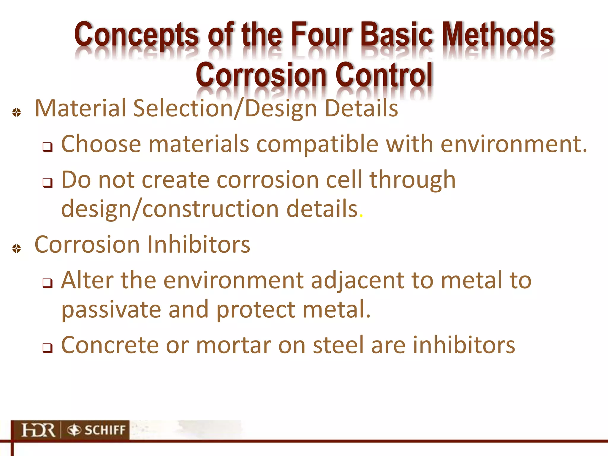 Basic Mechanisms of Corrosion and Corrosion Control for Water and ...