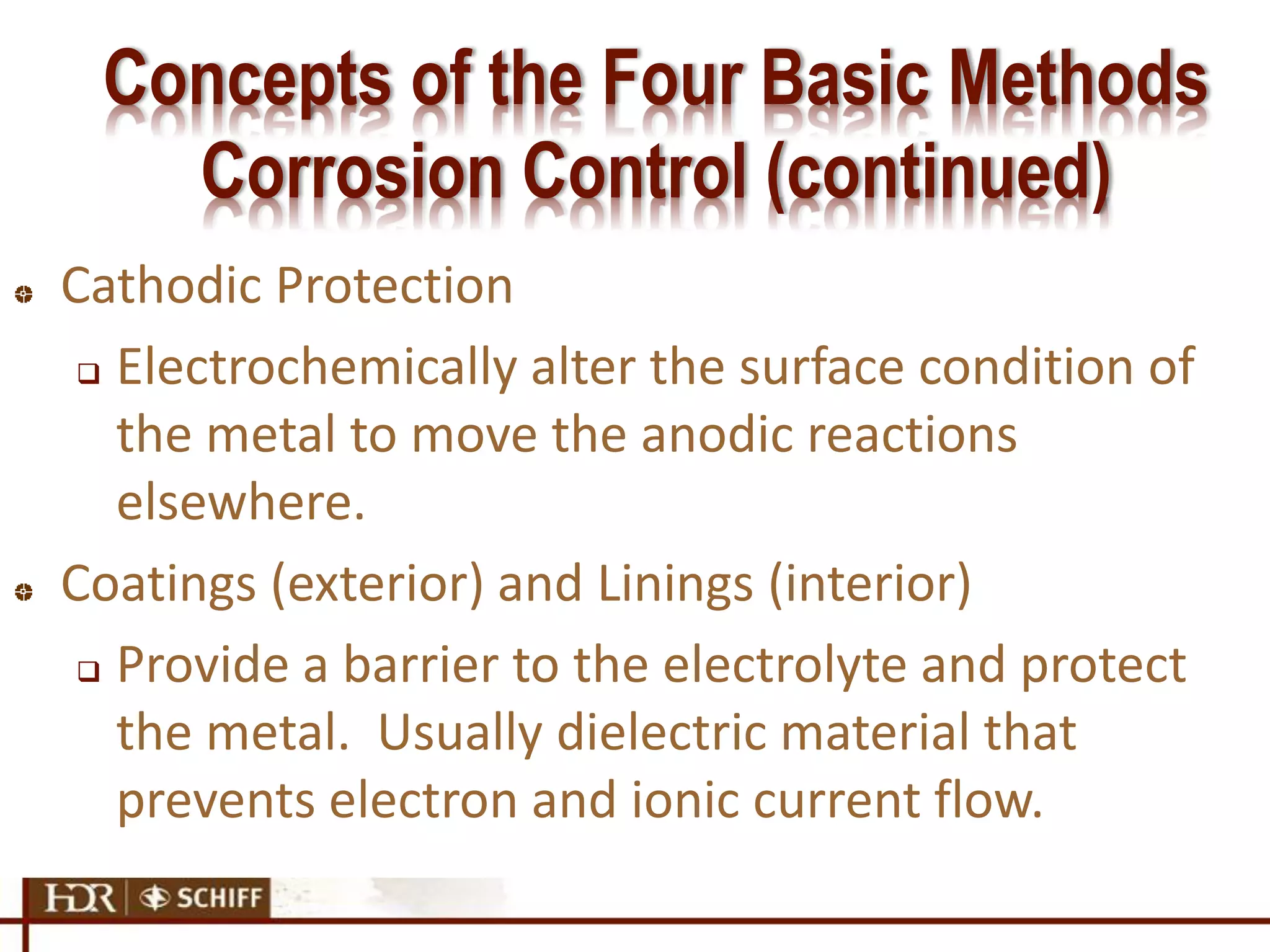 Basic Mechanisms of Corrosion and Corrosion Control for Water and ...