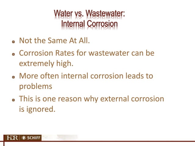 Basic Mechanisms of Corrosion and Corrosion Control for Water and ...