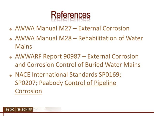 Basic Mechanisms of Corrosion and Corrosion Control for Water and ...