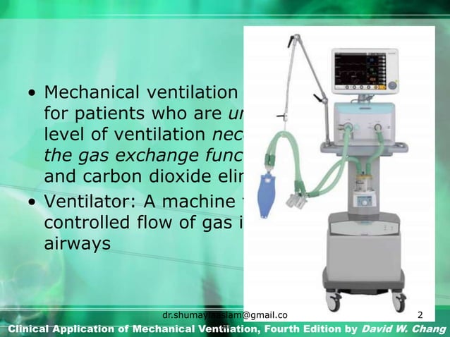 Basic mechanical ventilation settings | PPTX | Lung and Respiratory ...