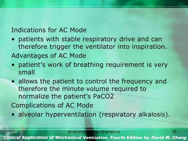 Basic mechanical ventilation settings | PPTX | Lung and Respiratory ...