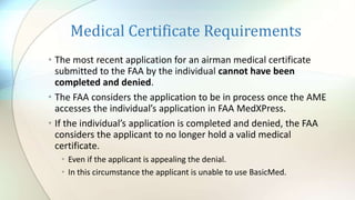 FAA's BasicMED | PPTX