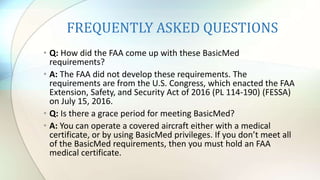 FAA's BasicMED | PPTX
