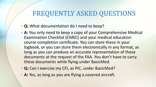 FAA's BasicMED | PPTX