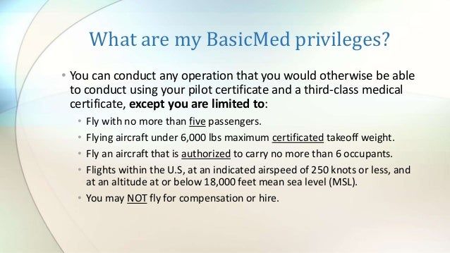 FAA's BasicMED