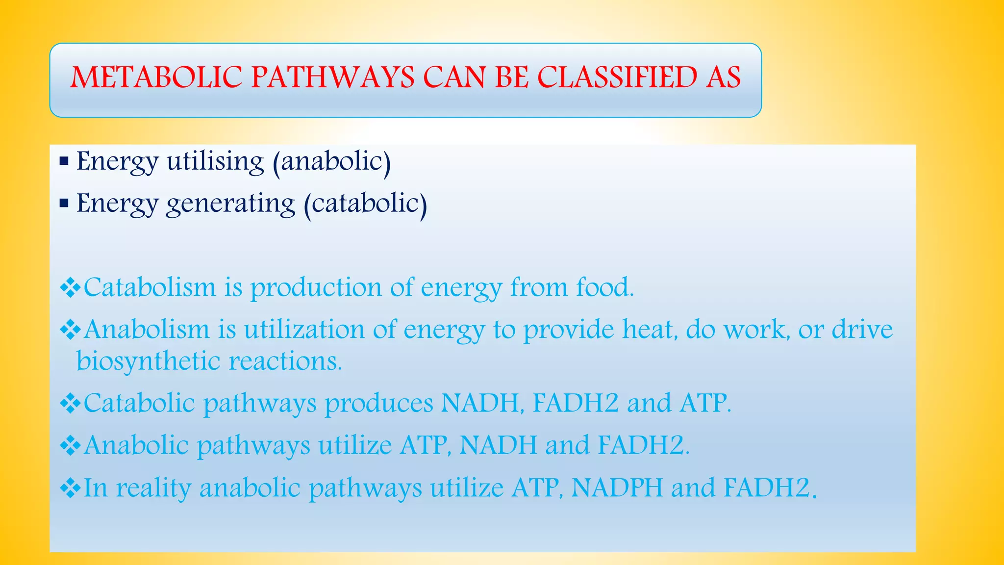 Basic metabolic pathways in plants | PPTX
