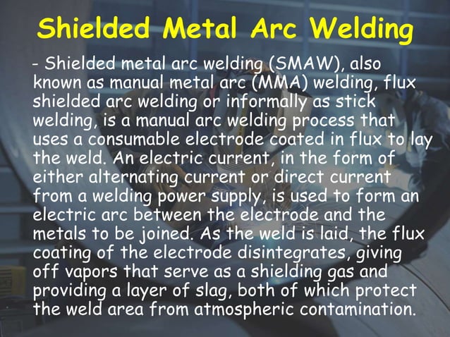 Basic Metal Arc Welding PPT..ppt