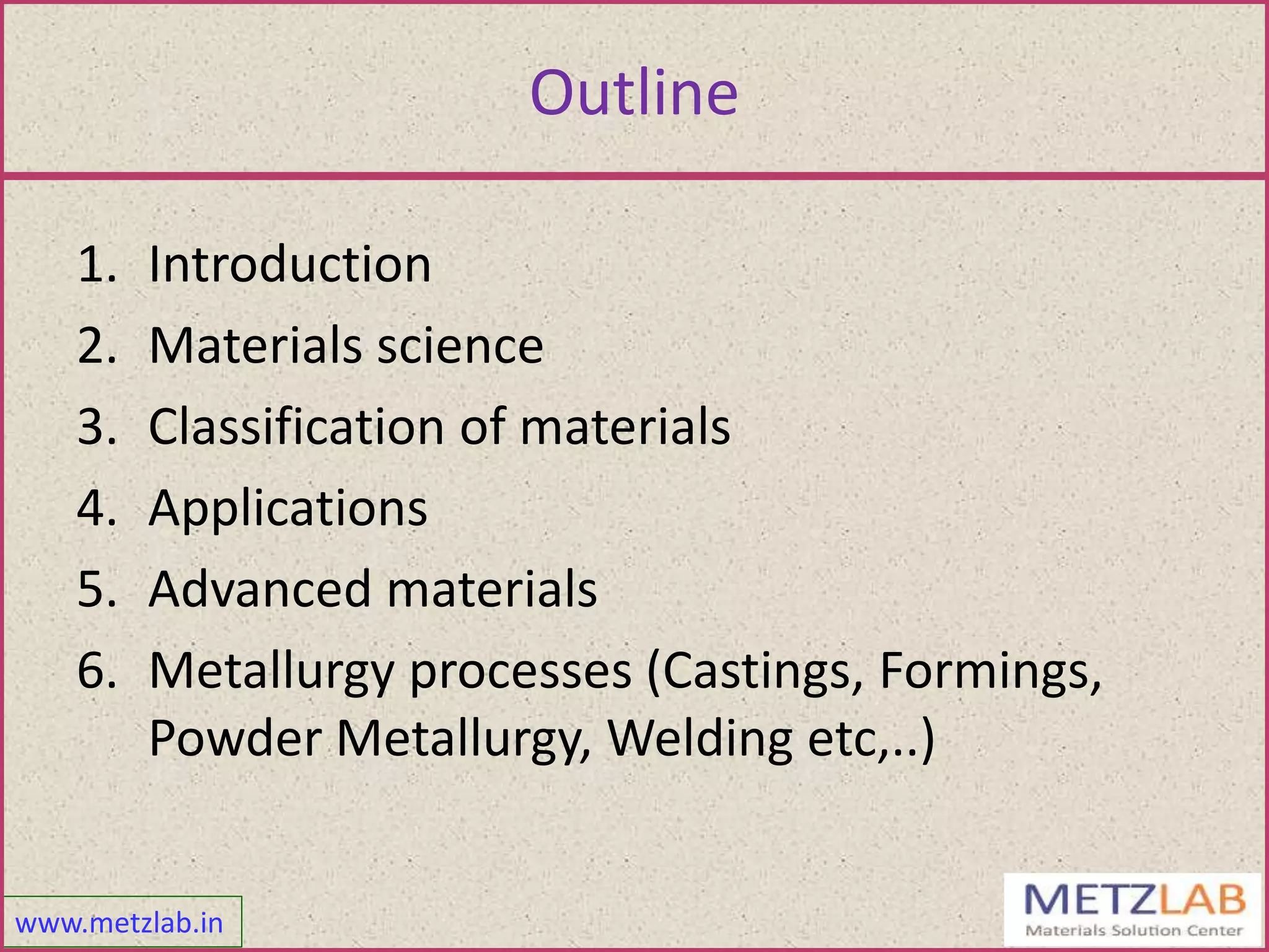 Basic metallurgy | PPTX