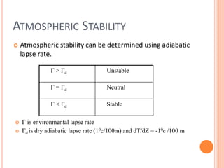 Basic meteorological processes | PPT