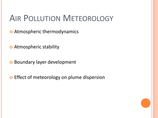 Basic meteorological processes | PPT | Weather | Science