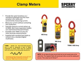 Electrical Meter Types | PPT