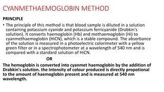 Basic methods in haematology | PPT
