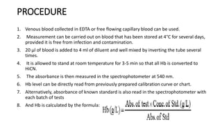 Basic methods in haematology | PPT