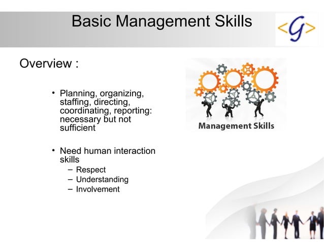 Management Skills (Basics) Part 1 | PPT | Business Administration | Business