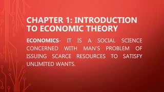 Basic Microeconomics.pptx | Economy | Business and Finance