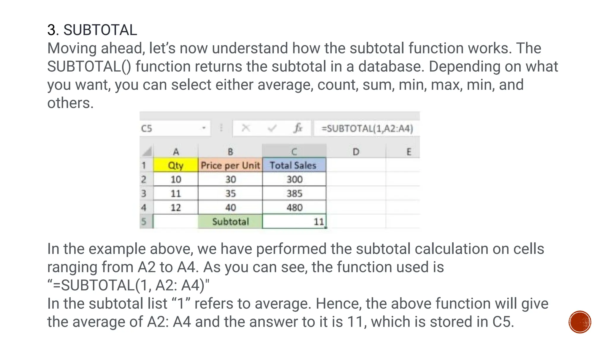 Lecture On The Basic Microsoft Excel Lectur Pptx Computing Technology And Computing