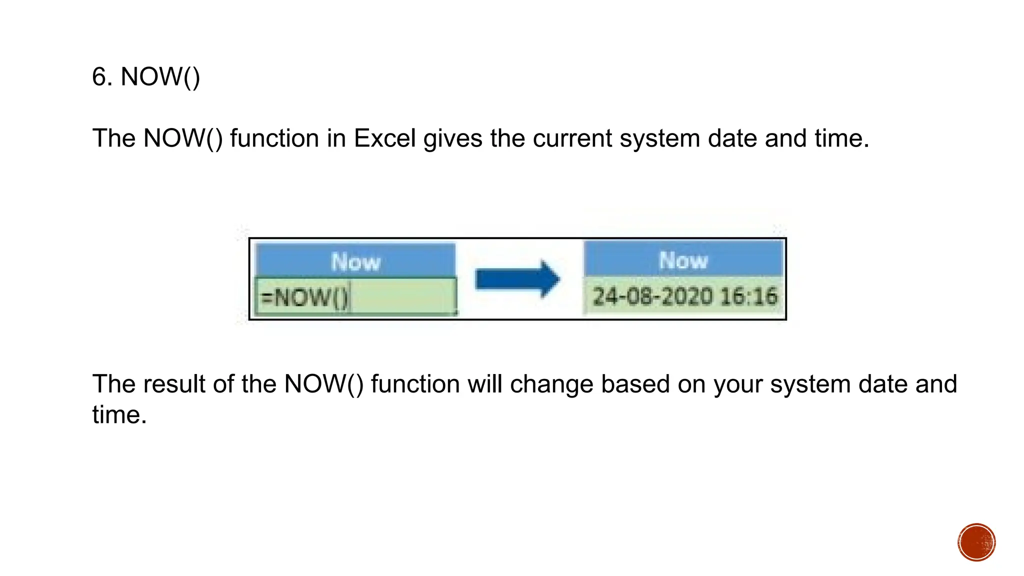Lecture On The Basic Microsoft Excel Lectur Pptx Computing Technology And Computing