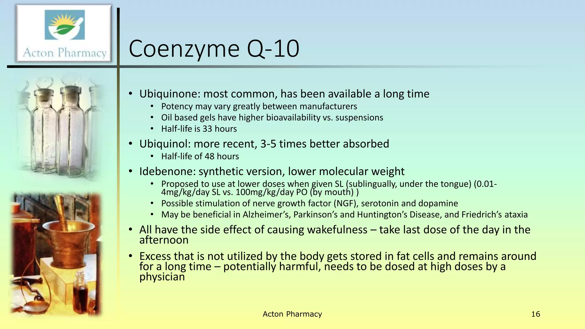Basic mitochondrial disease & supplementation | PPT