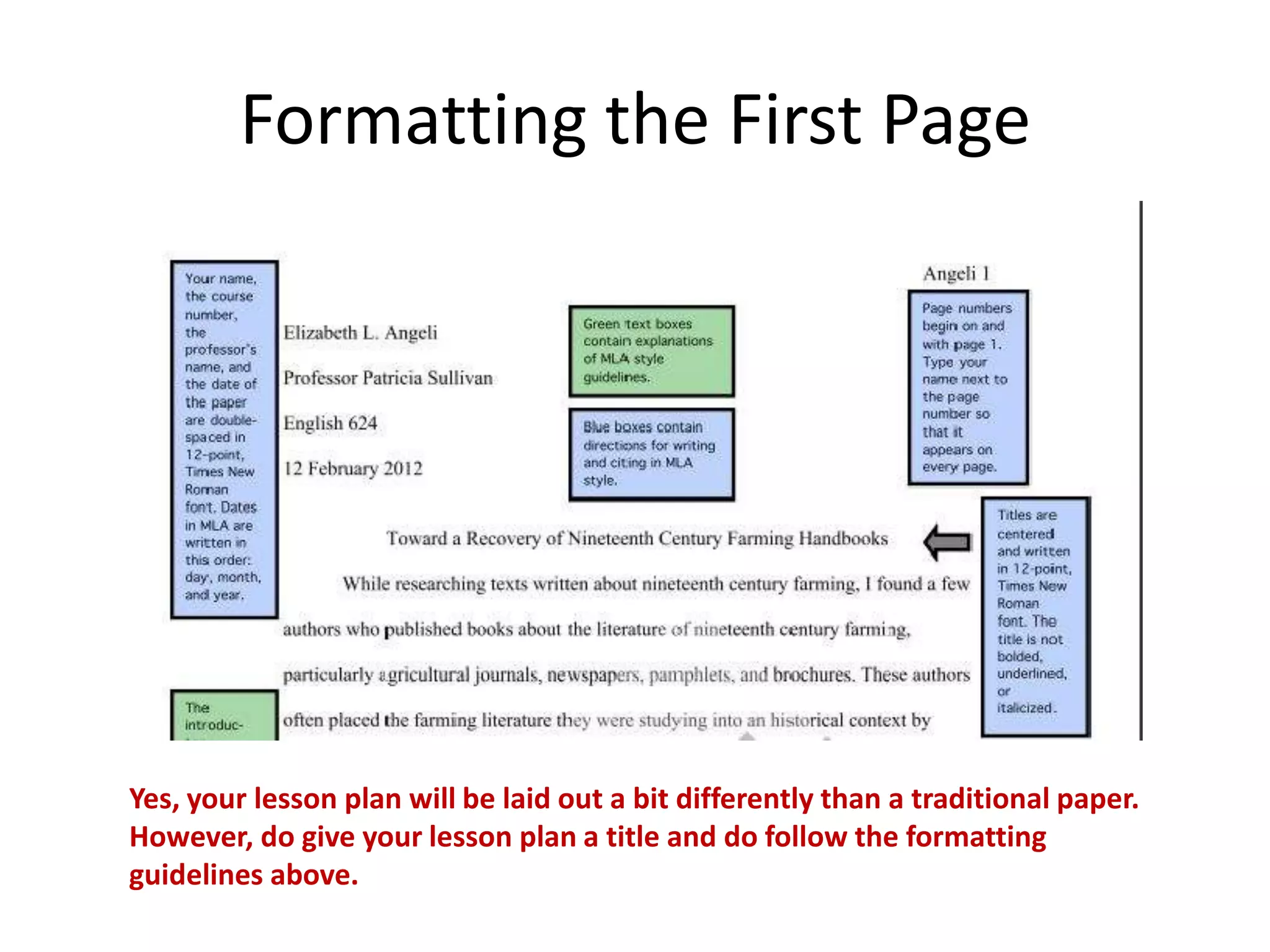 Basic mla citation review | PPT