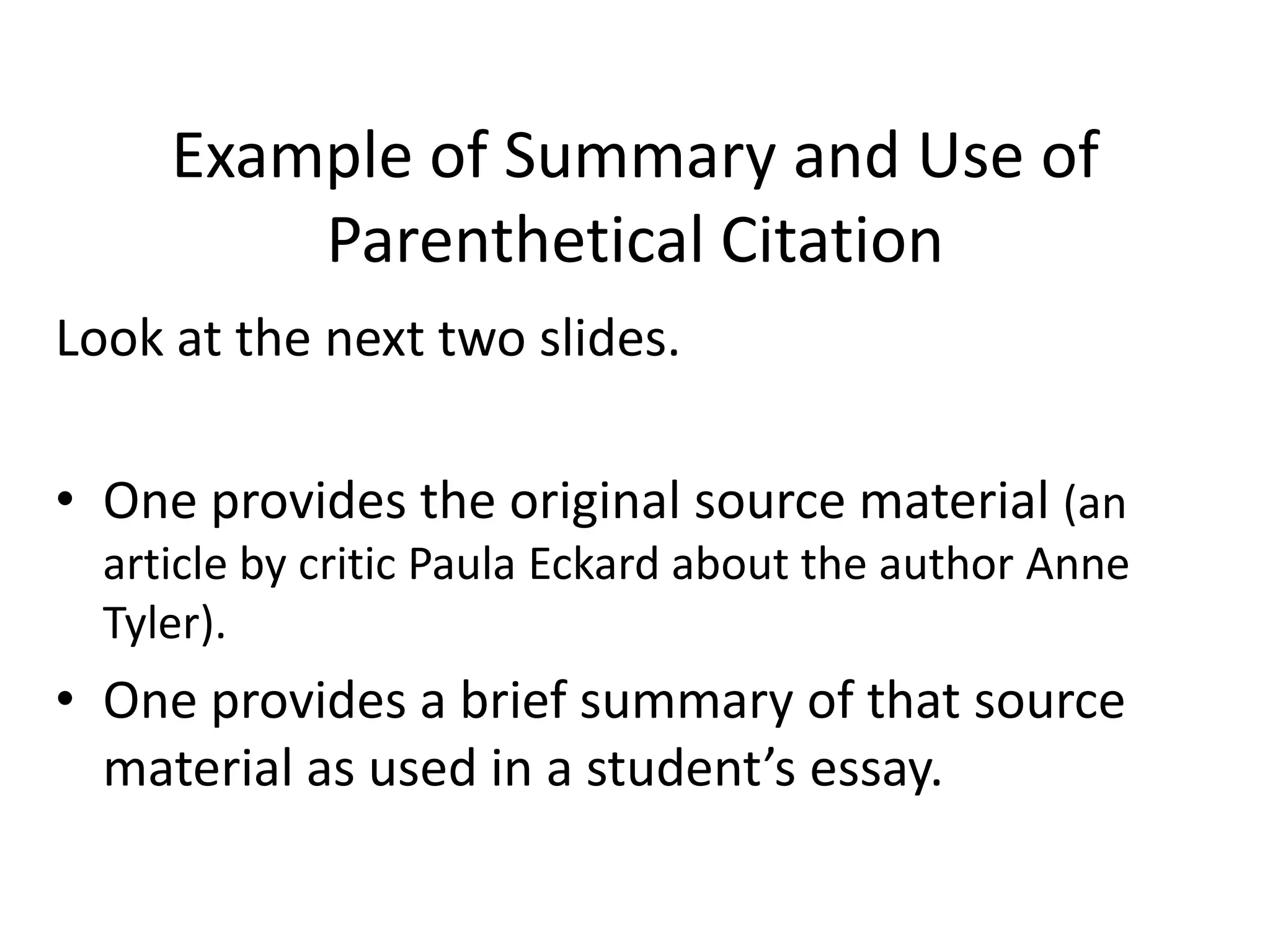 Basic mla citation review | PPTX