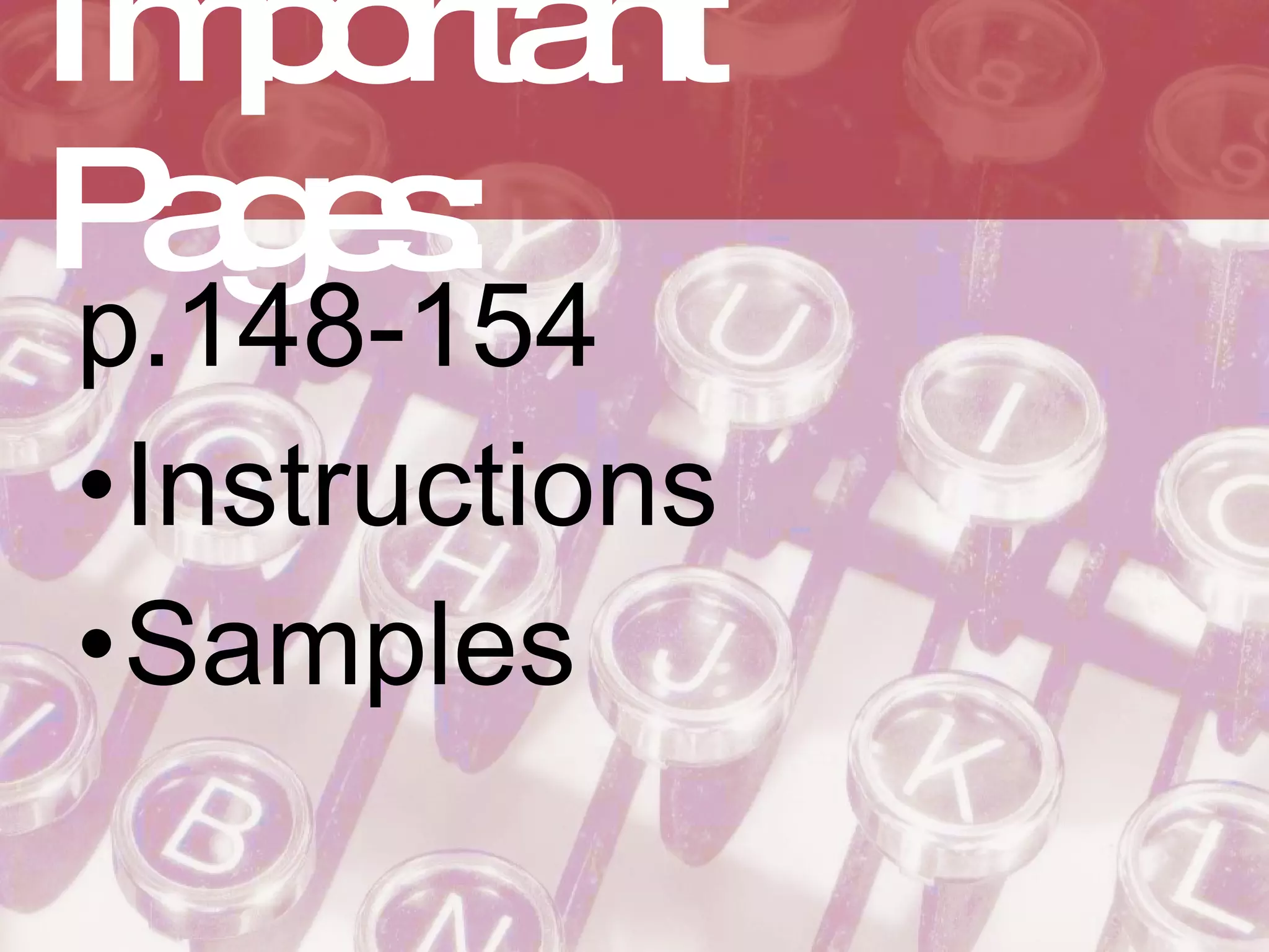 Basic Mla Format | PPT | Style & Fashion