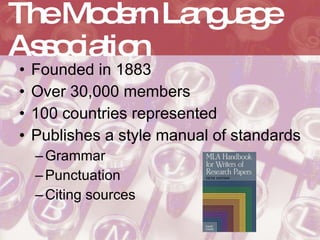 Basic Mla Format | PPT | Style & Fashion