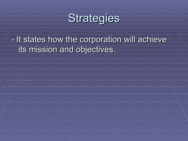 Basic model of strategic management | PPT