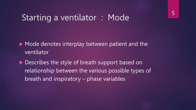 Basic mode of mechanical ventilation..pptx