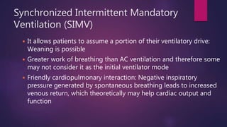 PPT Synchronized Intermittent Mandatory Ventilation: SIMV, 43% OFF