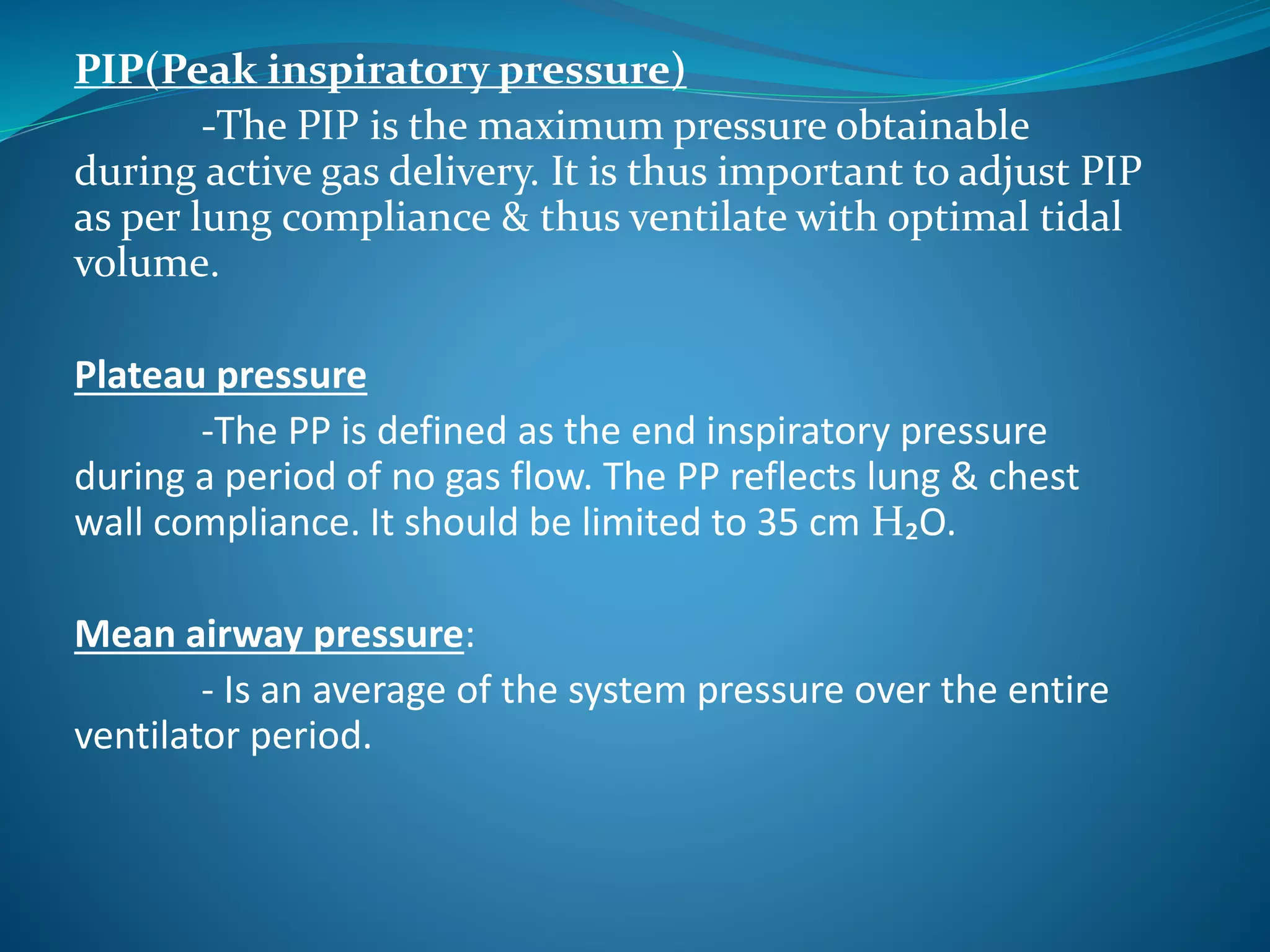 Basic modes of mechanical ventilation | PPTX