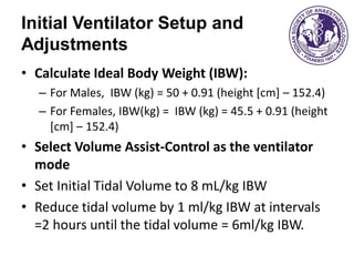 Basic Modes Of Ventilation In Ventilator Pdf